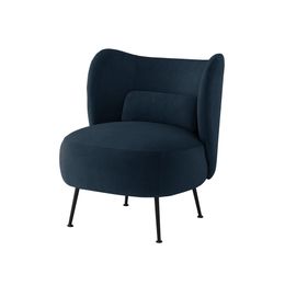 home24 Loungesessel DAROAN in Marineblau | Gr.: onesize