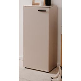 Furn.Design Schuhschrank samtfarben 50 cm, Schuhkommode aufklappbar mit 6 F&auml;chern | Gr.: onesize