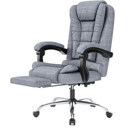 Rattantree B&uuml;rostuhl,, Grau, Metall, 52x105x52 cm, Arbeitszimmer, B&uuml;rost&uuml;hle, Drehst&uuml;hle