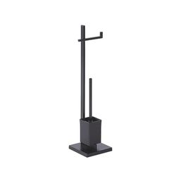 Beliani Toilettenb&uuml;rste ULAPES in Schwarz - (W) 18 x (H) 70 x (L) 18 cm | Gr.: onesize