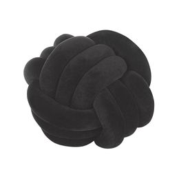Beliani Dekokissen MALNI in Schwarz - (W) 30 x (H) 30 x (L) 30 cm | Gr.: onesize