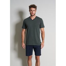 Tom Tailor Shorty Nevada in gr&uuml;n-dunkel-Ringel | Gr.: 56