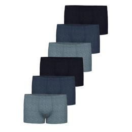 Seidensticker 6er Pack Herren Retro Short in navy-dark jeans-jeans | Gr.: 5