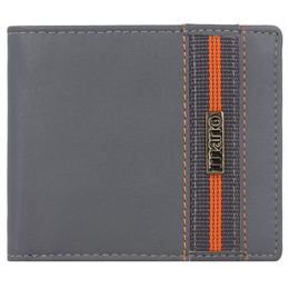 mano Wallet 'Don Leonardo' male size XS/XXL Grey / Orange