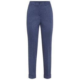 Laura Scott Stretch-Hose in blau gemustert | Gr.: 34