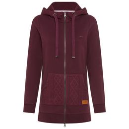 Kangaroos Sweatjacke Damen Gr&ouml;&szlig;e M aubergine