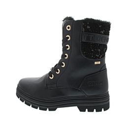 Tom Tailor Schn&uuml;rstiefel Schwarz | Gr.: 40