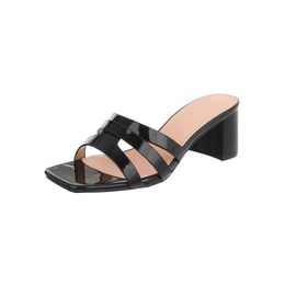 Ital-Design High-Heel Sandalette in Schwarz | Gr.: 38