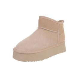 Ital-Design High Heel in Hellbraun | Gr.: 41