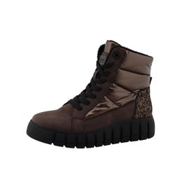 Tom Tailor Schn&uuml;rstiefelette in Braun | Gr.: 41