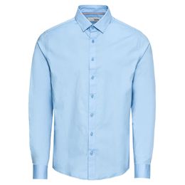 !Solid Button Up Shirt 'Tyler ' male size S Light blue