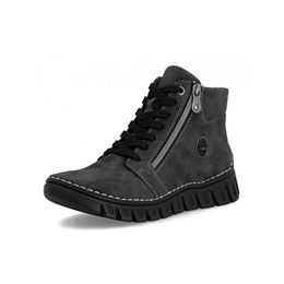 Rieker Schn&uuml;rstiefel in Grau | Gr.: 38