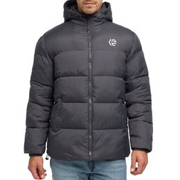 INDICODE Herren Steppjacke &raquo;INAlanin Solid&laquo; mit Kapuze Kunstfaser, mit Steppung L