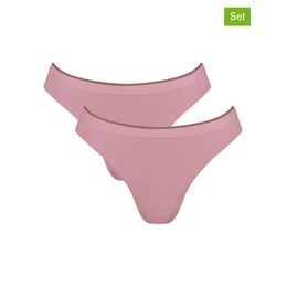 Sloggi 2er-Set: Slips "Go Sense" in Rosa - 25% | Gr&ouml;&szlig;e XL | Damen-unterteile