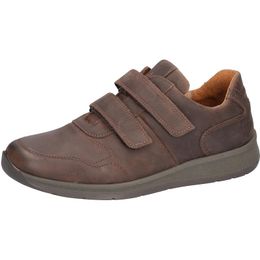 Waldl&auml;ufer Waldl&auml;ufer Herren Klettschuh &raquo;Kilian&laquo; Halbschuh, Casual-Sneaker in Extraweite K f&uuml;r den kr&auml;ftigen Fu&szlig; braun 8,5 (42,5)