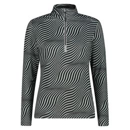 CMP Fleecepullover in Gr&uuml;n/ Schwarz - 39% | Gr&ouml;&szlig;e 48 | Damenpullover