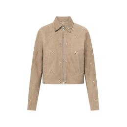 Bolongaro Trevor Between-Season Jacket 'Hallie Stud' female size S Beige