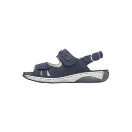 Waldl&auml;ufer WALDL&Auml;UFER Sandalen Garda in Blau | Gr.: 40 2/3