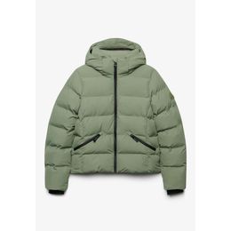 Superdry Damen Steppjacke &raquo;HOODED CITY PADDED JACKET&laquo; mit Kapuze Kunstfaser, relaxed fit XL
