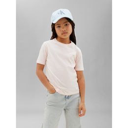 Calvin Klein Jeans Kinder T-Shirt &raquo;SMALL CHEST INST.LOGO SS T-SHIRT&laquo; Regular fit, Logoschriftzug rosa 6 (116)