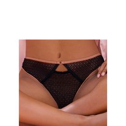Lascana Damen Lascana Tanga schwarz 36/38