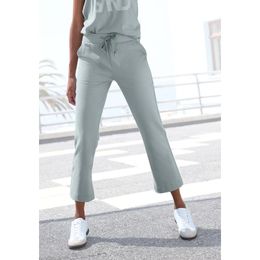 ELBSAND Damen Sweathose &raquo;Vanya aus bequemer Sweatware&laquo; bequeme 7/8 Hose, Schlupfhose aus kuscheliger Sweatware, Jogginghose S (36), N-Gr