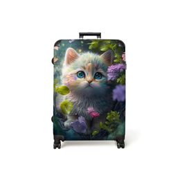 NoBoringSuitCases Suitcase, Koffer, Reisekoffer K&auml;tzchen | Gr.: 36 L