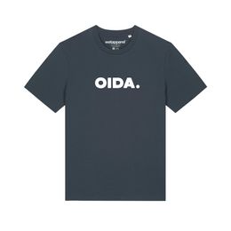 Watapparel Shirt 'Oida' male size XXL marine blue / White