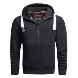 Jacke Alessandro Salvarini Herren Hoodie AS314 in Schwarz | Gr.: L