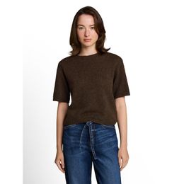 Tom Tailor Denim Damen Tom Tailor Denim V-Ausschnitt-Pullover braun XS