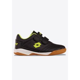 Lotto Kinder Lotto Hallenschuh mit Klettverschluss schwarz 35