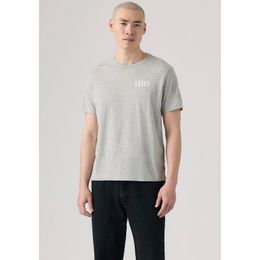 Levi's Levi's Herren T-Shirt &raquo;GRAPHIC CREWNECK TEE&laquo; Melierter Feinstrick, pflegeleichter Materialmix grau XL