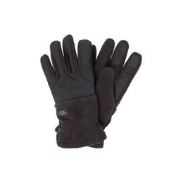 Camel Active Fleecehandschuhe mit Touchscreen-Funktion in Schwarz | Gr.: M