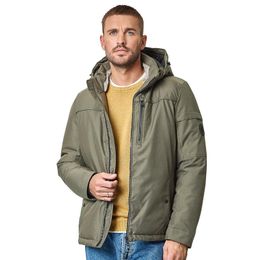 Casamoda Herren Casamoda Winterjacke mit Kapuze mit Kapuze und Rei&szlig;verschluss gr&uuml;n 4XL