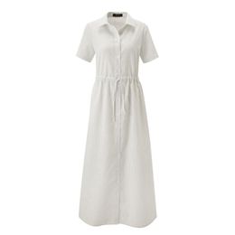 Aniston CASUAL Sommerkleid in wollwei&szlig;-schwarz | Gr.: 38