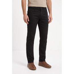 Camel Active Herren Camel Active 5-Pocket-Hose mit Stretch schwarz 33, L&auml;nge 34