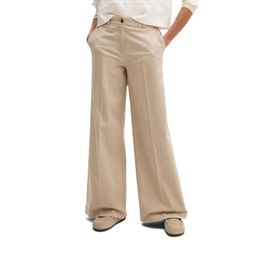 Marc O'Polo Marc O'polo Damen Marc O'Polo B&uuml;gelfaltenhose &raquo;MARGO Wide&laquo; Model Margo wide aus Organic Cotton-Twill 36, N-Gr