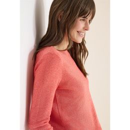 Cecil Damen Strickpullover mit U-Boot-Ausschnitt rosa M (40)