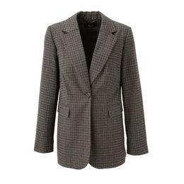 Aniston CASUAL Longblazer in anthrazit-dunkelbraun-helltaupe-hellbraun | Gr.: 36