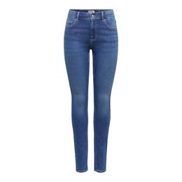 Only Damen Only Skinny-fit-Jeans &raquo;ONLSIW MID WAIST JOGG SK DNM&laquo; Baumwollmischung, mid waist blau L (40), L&auml;nge 32