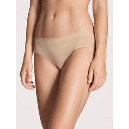 Calida Damen Calida Slip &raquo;Natural Comfort&laquo; Regular Cut, elastisch, weich, Single Jersey Qualit&auml;t, pillingarm beige XS (36/38)