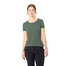 Vaude Damen Vaude Funktionsshirt &raquo;Women's Essential T-Shirt&laquo; sportlicher Stil, Kurzarmdesign, mit Rundhalsausschnitt gr&uuml;n 42