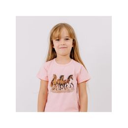Walkiddy T-Shirt Graceful Horses-T-Shirt | Gr.: 128