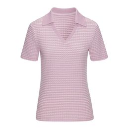 Vivance by Lascana Poloshirt in rose-creme | Gr.: 32/34
