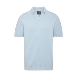 H.I.S. H.I.S Herren Poloshirt &raquo;- Strick Poloshirt, Regular fit&laquo; Strukturstrick, Polokragen mit kleiner V-&Ouml;ffnung 3XL (64/66)