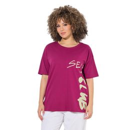 Ulla Popken Shirt in magnolienrot | Gr.: 54-56
