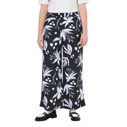 Ulla Popken Schlupfhose in schwarz | Gr.: 44 - Normalgr&ouml;&szlig;e