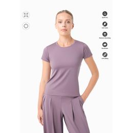 Organication T-Shirt "TATTUM" in Dirtyflieder | Gr.: XL