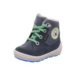 Superfit Winterstiefel GROOVY 2.0 in Blau/Hellgr&uuml;n | Gr.: 21