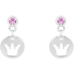 Prinzessin Lillifee Ohrringe M&auml;dchen Gr&ouml;&szlig;e One Size lila / silber
